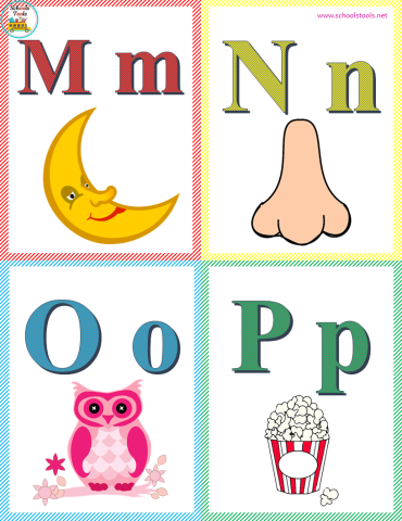 Alphabet Word Cards A-Z | Product | Schools Tools