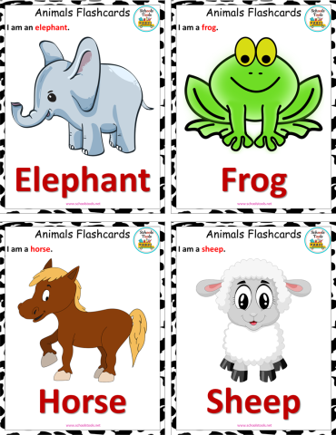Animals Flashcards 3 | Product | Schools Tools