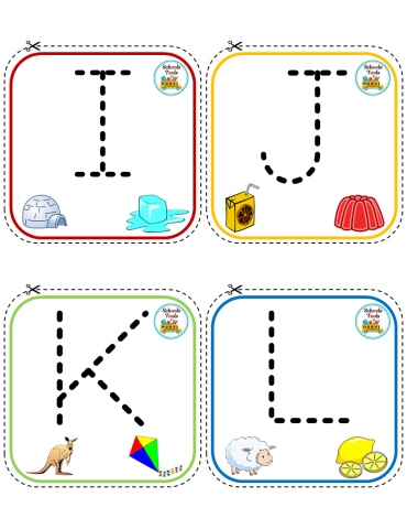 Tracing Letters Cards | Product | Schools Tools