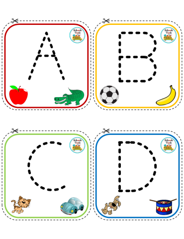 Tracing Letters Cards | Product | Schools Tools