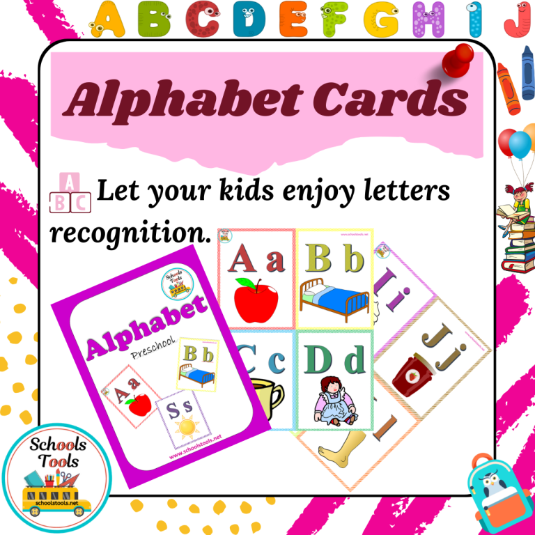 Alphabet Cards A-Z | Product | Schools Tools